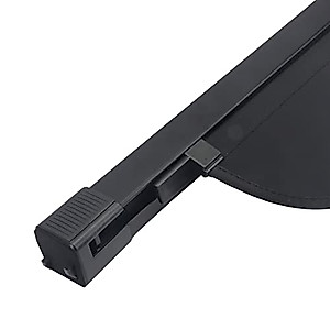 MUCO New Cargo Cover for 2016 2017 2018 2019 2020 2021 2022 Q7 Retractable Black Rear Trunk Shade Luggage Security Cover-Retractable Trunk Cover