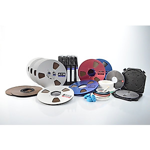 Premium Analog Recording Tape by ATR Magnetics | 1/4” Master Tape - Modern Classic Sound | 7” Plastic Reel | 1250’ of Analog Tape
