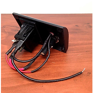 Pactrade Marine Boat Bilge Alarm Pump Switch ABS Manual Automatic Off Spring Return