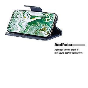 Aroepurt Flip Stand Case Compatible for Vivo Iqoo Z5 Phone Case Cover PU Leather Kickstand Magnetic Wallet Case YZW-LAN