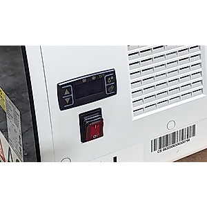 Elite Kitchen Supply Commercial Sushi Display Cooler Case Refrigerator, ETL NSF Curved Glass Sashimi Roll Restaurant Showcase Japanese Deli Fridge 5 Pan Countertop, 60" W 2.19 cu. ft. Black