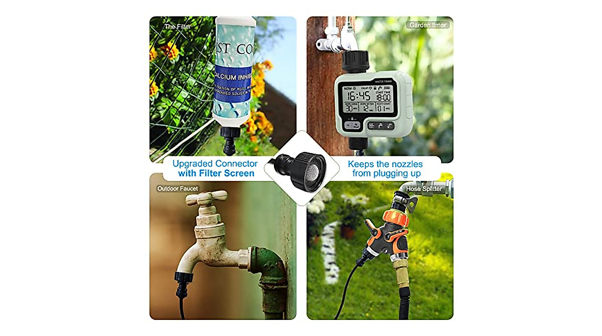 Outdoor Mister System - 65ft Cooling for Patios & Gardens