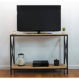 Premium Home Farmhouse Console Table – Sofa Table, Behind Couch Table, Entry way Table Decor, Rustic Wood Console Table, Foyer tables for entryway, Modern Decorative Wood Furniture Narrow Long Hallway