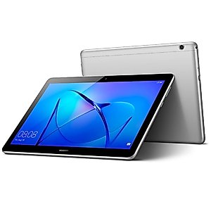 Huawei MediaPad T3 10 (32GB, 3GB, WiFi + 4G LTE) 9.6", Snapdragon 425, GSM Unlocked (Space Gray) (Renewed)