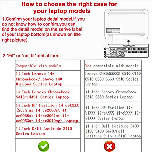 Alapmk Protective Case for 14" Lenovo 14W Windows Gen 2/14e Chromebook Gen 2/Chromebook S345-14AST & HP Pavilion 14-ceXXXX & Dell Latitude 3420 & Acer Chromebook 314 C934 C934T CB314-3H,Love Tree