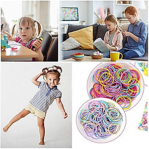 200pcs Hair Ties for Kids Hair Ties Toddler Girls Hair Ties for Girls Elastic Hair Bands Small Hair Ties for Kids