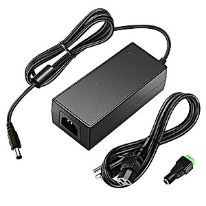 SHNITPWR 12V 3A 36W AC DC Power Supply Adapter 100V~240V AC to DC 12 Volt 3 Amp Converter Transformer LED Driver with 5.5x2.5mm Plug for 5050 3528 LED Strip 3D Printer CCTV Security System LCD Monitor