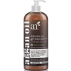 Artnaturals Argan Oil Hair Conditioner - (16 Fl Oz / 473ml) - Sulfate Free - Treatment for Damaged and Dry Hair - For All Hair Types - Safe for Color Treated Hair