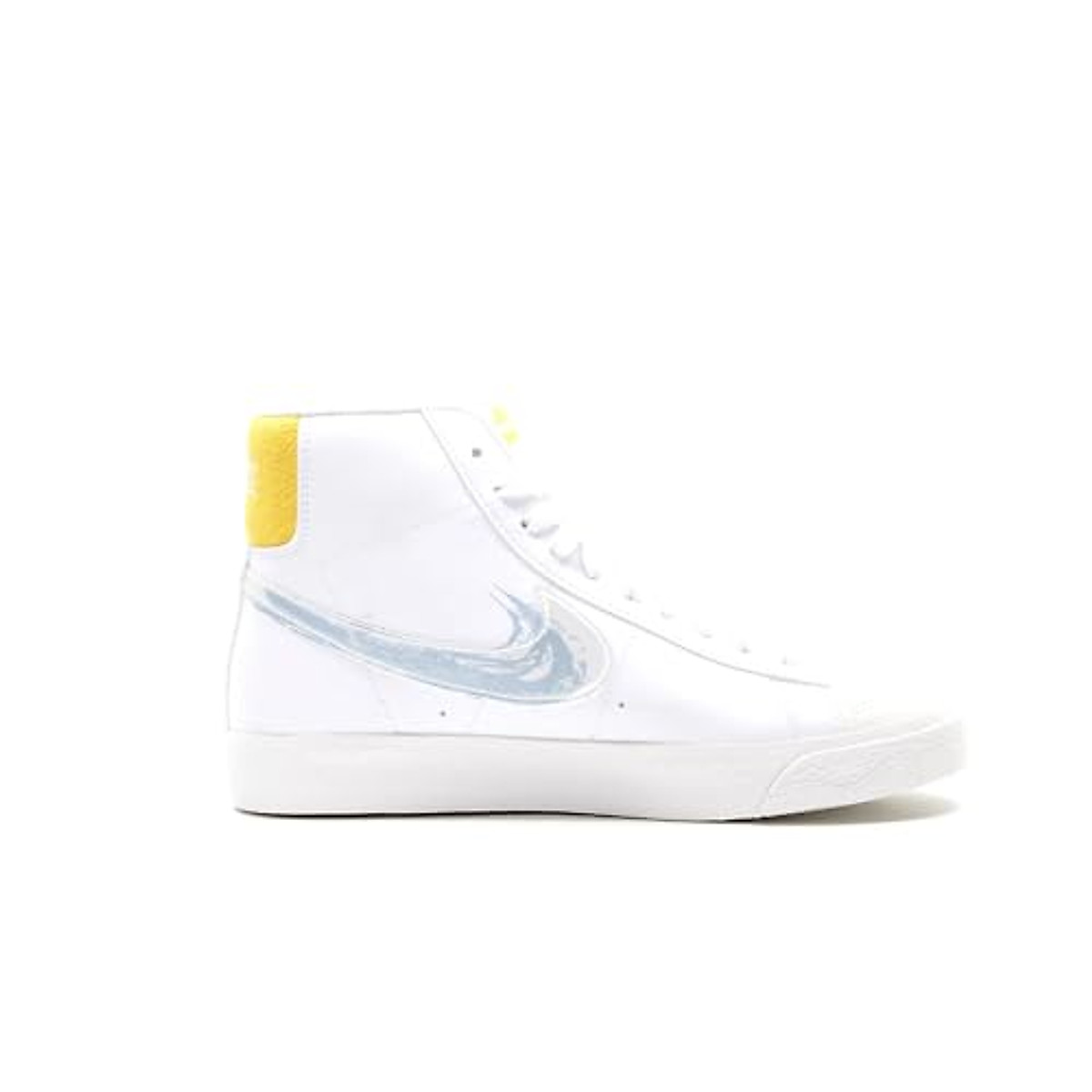 Nike Blazer Mid '77 Big Kids Casual Skate Shoes Da4086-002 (White/Royal Tint/Solar Flare, us_Footwear_Size_System, Big_Kid, Men, Numeric, Medium, Numeric_7)