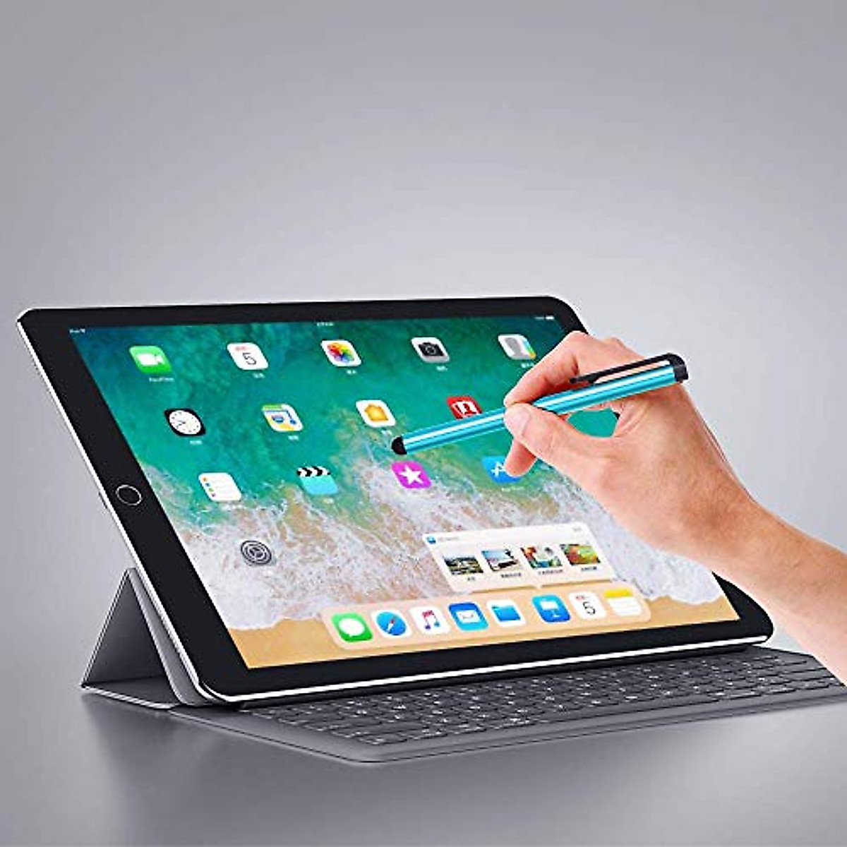 homEdge Slim Stylus Pen Set of 20 Pack, Universal Stylus Compatible with All Device with Capacitive Touch Screen – 10 Color