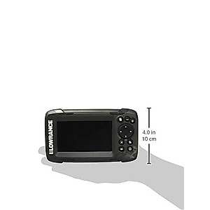 Lowrance HOOK2 4X - 4-inch Fish Finder with Bullet Skimmer Transducer