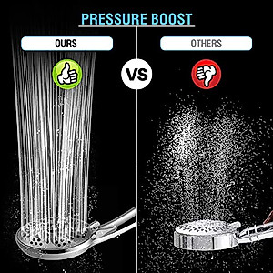 Shower Head Multi-function Hand-held Shower Set Shower Pressurization Water Off Suspended Shower Enjoy Luxurious Rain Shower Head