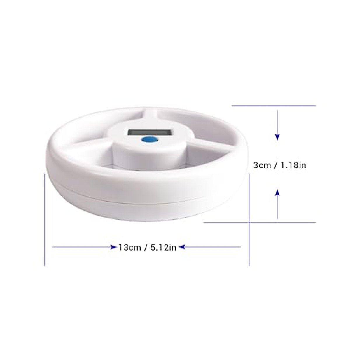 Microchip Scanner, Pet Microchip Reader, Dual Frequency Reading, USB Rechargeable Portable Animal Microchip Scanner for Dog Cat
