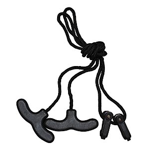 Dead Ringer Crossbow Cocking Rope, Quiet Roller Glide Hooks, Reduces Draw Weight by 50 Percent, Black