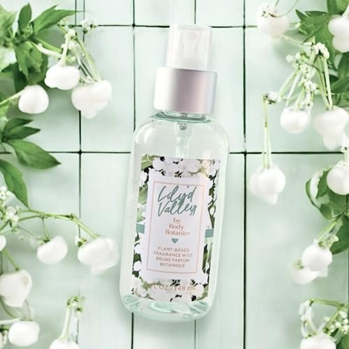 Lily of the Valley Muguet Fine Fragrance Mist by Body Botanic 5 Fl Oz 148 mL - Lily'd Valley with plant extracts and the delicate true scent of Lily of the Valley