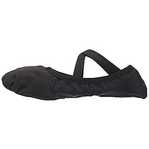 Sansha Women's Split Leather Sole Soft Ballet Shoes 83X PRO-FIT Flat, Black, 5.5