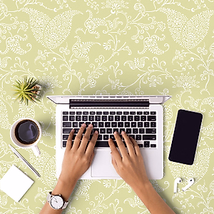 Con-Tact Brand Creative Covering, Self-Adhesive Shelf and Drawer Liner, Multi-Purpose Vinyl Roll, Easy to Use and Apply, 18'' x 9', Stylish Potpourri Design