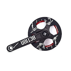 UPANBIKE Mountain Bike Chainring Guard BCD 104mm Aluminum Alloy Chainring Protector Cover for 32~34T Bicycle Chainring Sprockets