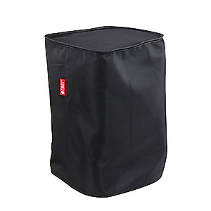 Hermitshell Dust Proof Cover with Soft Velvet Lining Fits Cuisinart DCC-3200AMZ / DCC-3400 PerfecTemp 14 Cup Programmable Coffeemaker (Black)