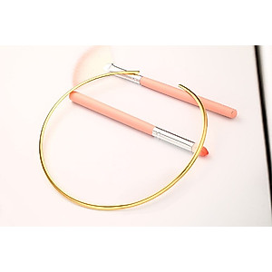 XinNuoShangMao Fashion Must-have Stainless Steel Gold Plated Metal Plain Cuff Chocker Collar Necklace for Women (golden)