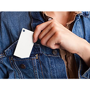 Debra Dale Designs - Made Right in the USA - 800 Pocket-Size Blank Study Flash Cards - Single Hole Punched - 5 Quality Metal Binder Rings - 2" x 3-1/2" - Premium 140# Index Card Stock - Sight Words