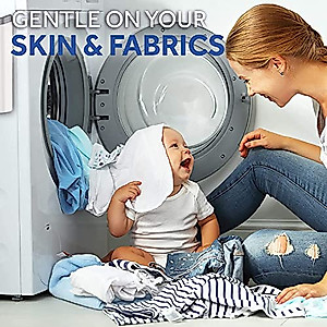 Miracle Made Liquidless Laundry Detergent Sheets - 32 Sheets (64 Loads) - Plant Fresh Scent, Plastic-Free Biodegradable Travel Eco-Strips - Dye, Bleach & Paraben Free - Eco Friendly Travel Detergent