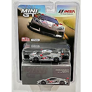Mini GT Chevy Corvette C8.R 4 IMSA Sebring 12Hrs (2021) Limited Edition to 3600 Pieces Worldwide 1/64 Diecast Model Car by True Scale Miniatures MGT00316