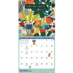 Crazy Plant Lady Mini Wall Calendar 2020