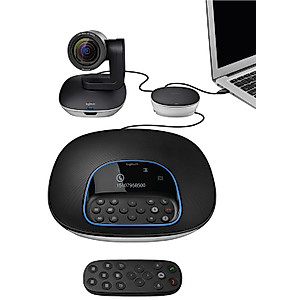 Logitech Group USB HD Video and Audio Conferencing System for Big Meeting Rooms