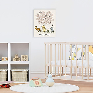 Winnie Baby Shower Decorations-Baby Shower Games-Baby Shwoer Party Decor- Baby Shower Table Sign Centerpieces-Baby Shower Games Pooh Birthday Supplies Party Decorations-Guest Book