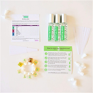 MIXIFY Beauty Create your own Indie Perfume Kit, 3 Bottle Set, Essential and Fragrance Oils