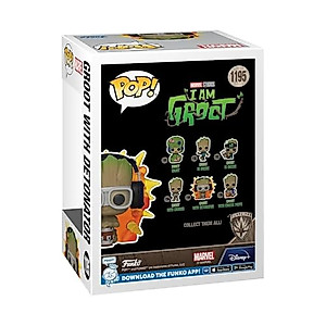 Funko Pop! Marvel: I Am Groot, Groot with Detonator