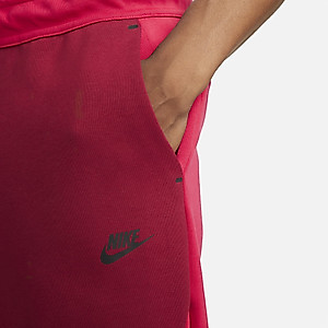 Nike Sportswear Tech Fleece Men's Joggers (Large, Very Berry/Pomegranate/Black)