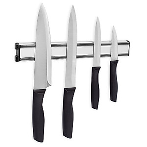 Internet’s Best Magnetic Knife Rack - 12.5 Inch - Knife Storage Bar Strip - Aluminum - Metal Knives, Utensils and Kitchen Sets Holder
