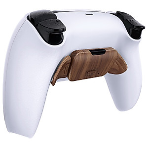 Wood Grain Replacement Redesigned K1 K2 Back Button Housing Shell for PS5 Controller eXtremerate Rise Remap Kit - Controller & Rise Remap Board NOT Included