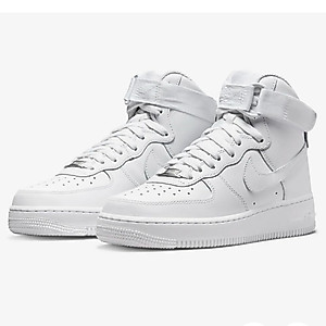 Nike Air Force 1 High Women's Shoes Adult DD9624-100 (White/White), Size 8.5