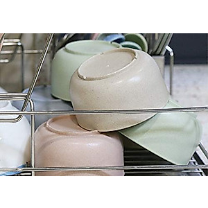 Greentiming Small Cereal Bowl Colorful Dinner Bowls Set of 4, Unbreakable Lightweight Durable Meal Rice Bowl - 12 oz Microwavable Bowl for Salad, Soup, Fruits, Desserts, Portable Bowl for Picnic