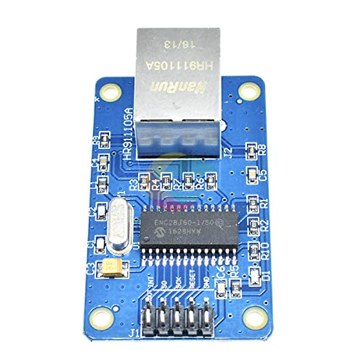 ENC28J60 LAN Internet Shield Network Module 25MHZ Crystal AVR 51 LPC STM32 for Arduino Nano v3.0