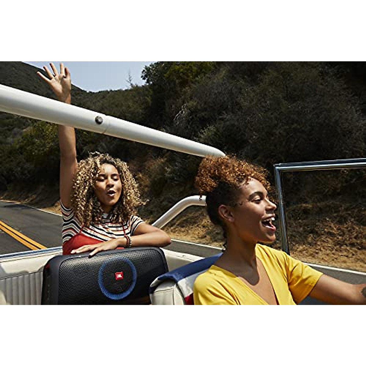 JBL PartyBox On-The-Go Powerful Portable Bluetooth Party Speaker with Dynamic Light Show
