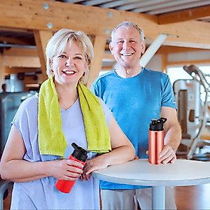 Yinder 16 PCS 20oz Aluminum Water Bottle Bulk Multicolor Reusable Sports Bottle with Snap Lids Multipack Vacuum Water Flask for Travel Camping, Picnics, Gym, Hiking, Cycling, Fishing