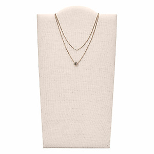 Fossil Women's Rose Gold-Tone Necklace, Color: Rose Gold (Model: JF02953791)