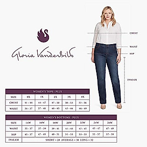 Gloria Vanderbilt Women's Amanda Basic Jean Short, Park City, 14 Regular