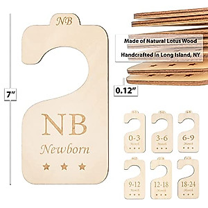 Baby Gifts Sets - Baby Closet Dividers for 0 to 24 Months, Baby Monthly Milestones, Numbers, Months Ideal for Baby Shower,Keepsake Bag for Nursery, Newborn Gift Set,Baby Nursery Decor