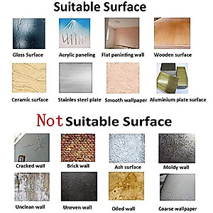 QISHENG Wall Stickers for Bedroom Living Room, Starts Wall Decals for Kids Boys and Girls Multicolor Easy to Peel&Stick Removable Safe for Wall(67 Decals)