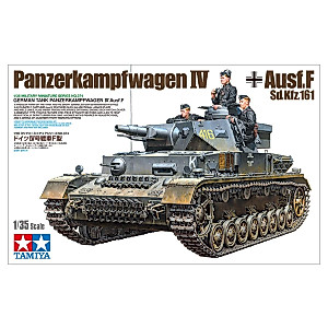 TAMIYA 35374-000 1:35 German Armoured Combat Truck IV Version F L24/75 mm, Model Kit, Plastic Construction Kit, Assembly Kit, Detailed Replica, Unpainted