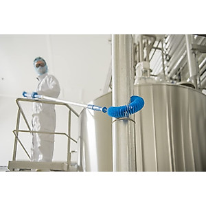 Vikan, White Handle,Telescopic,62"-113",AL, 2975