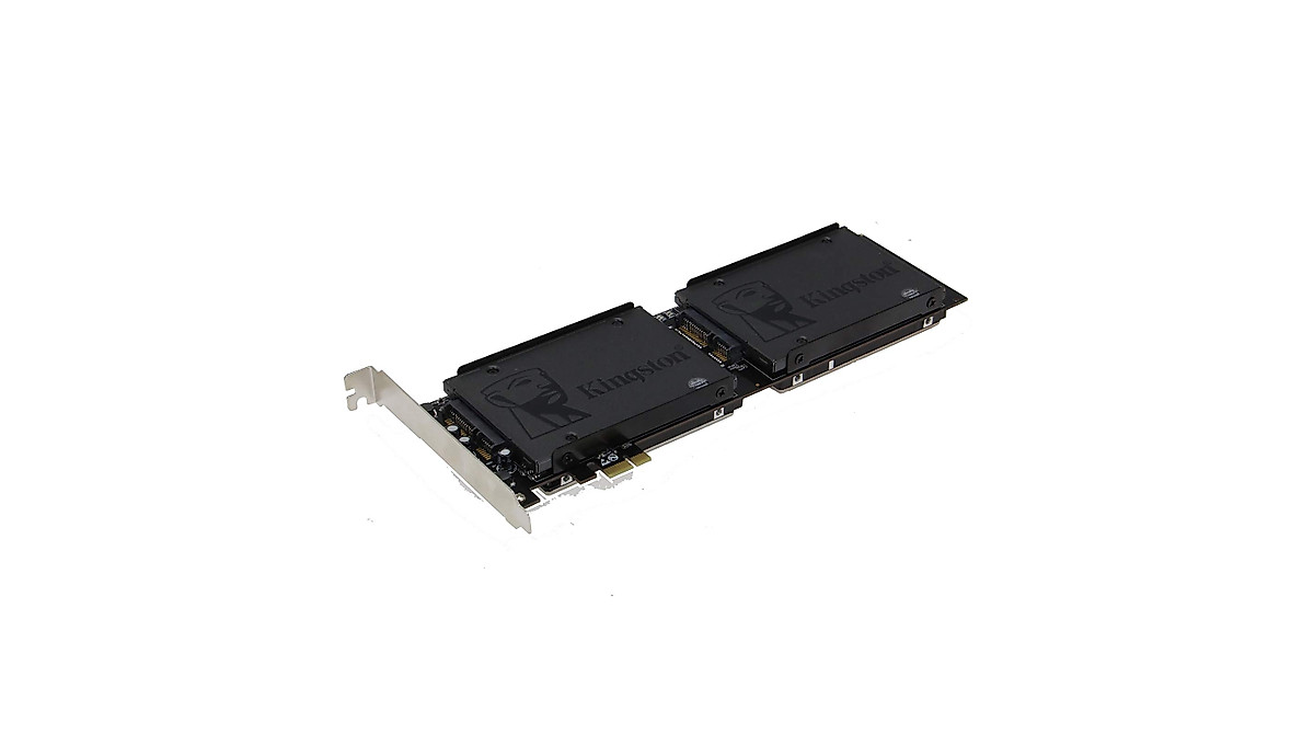 Sedna - PCI Express Quad 2.5 Inch SATA SSD Controller Card (with Built ...