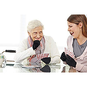 Doctor Developed Copper Arthritis gloves/Compression gloves for Women & Men (X-Large)