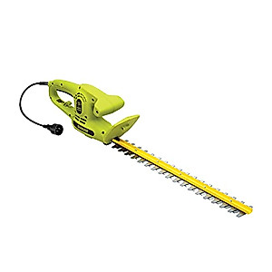 Sun Joe HJ22HTE-MAX Electric Dual-Action Hedge Trimmer, 22-Inch, 3.8 AMP, Dual-Handed Safety, Green