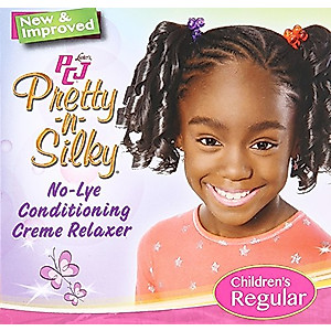 Luster's PCJ Pretty N Silky No Lye Conditioning Relaxer Children's, Regular